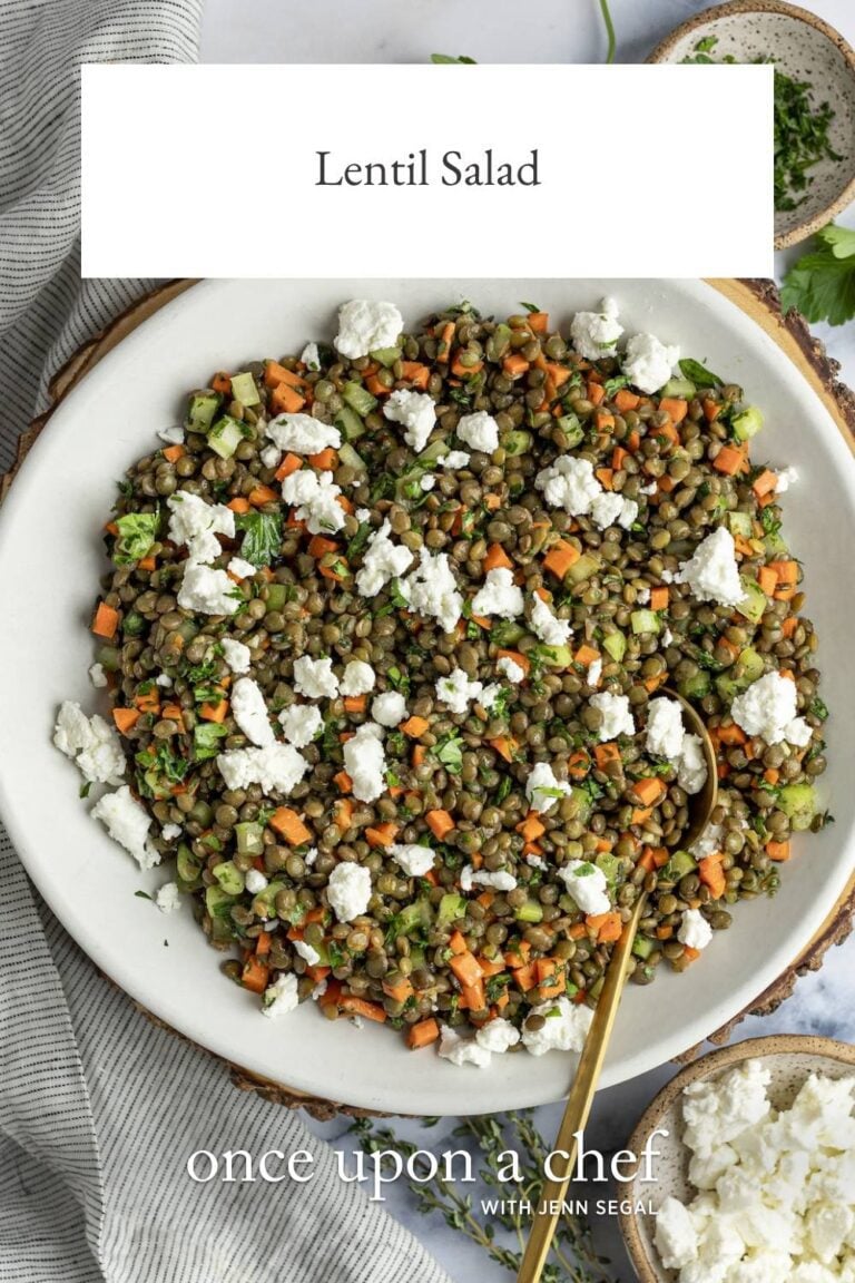Lentil Salad Recipe - Once Upon a Chef