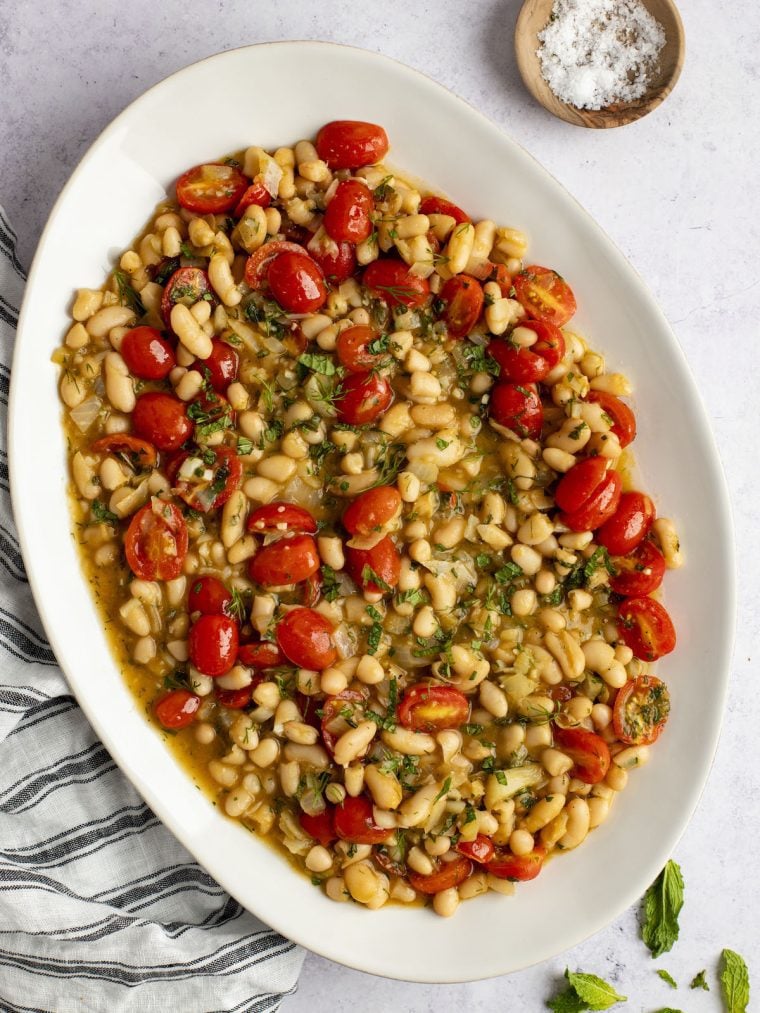 White Bean Ragout - Once Upon a Chef