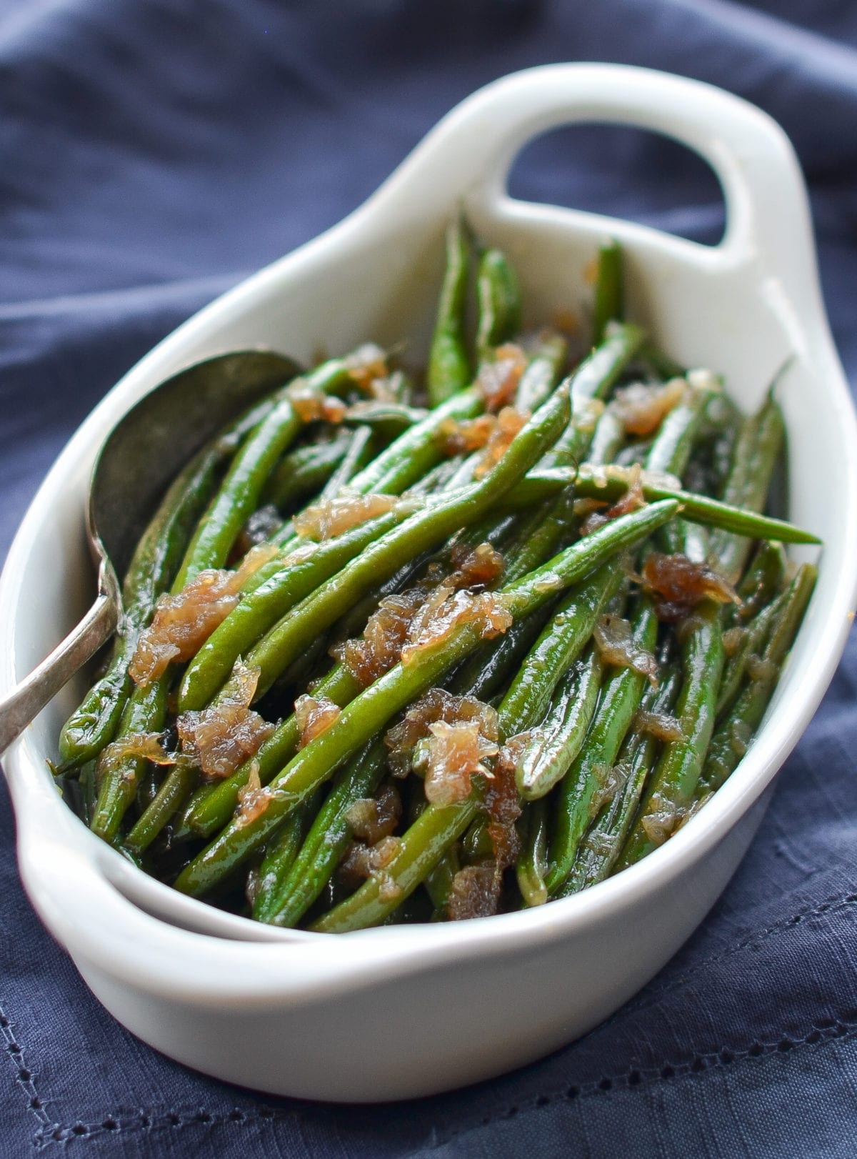 Roasted Green Beans with Cranberries and Walnuts - Once Upon a Chef