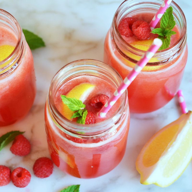 Raspberry Lemonade - Once Upon a Chef