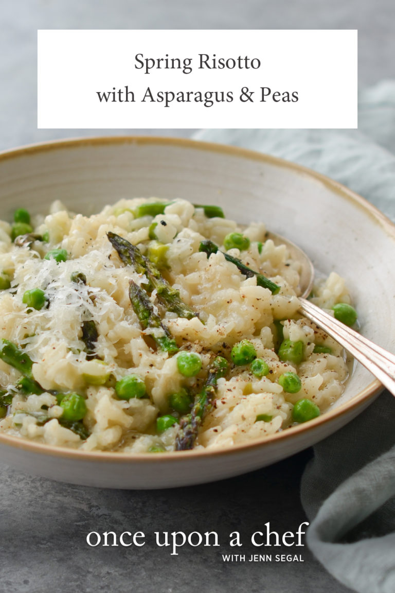 Spring Risotto with Asparagus & Peas - Once Upon a Chef