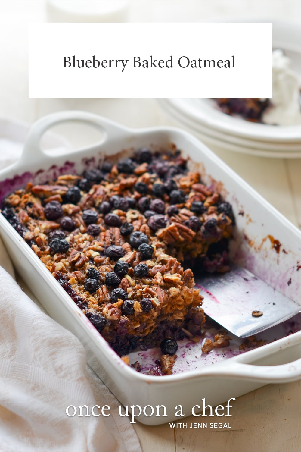 Blueberry Baked Oatmeal – Easy, Healthy & Make-Ahead Friendly
