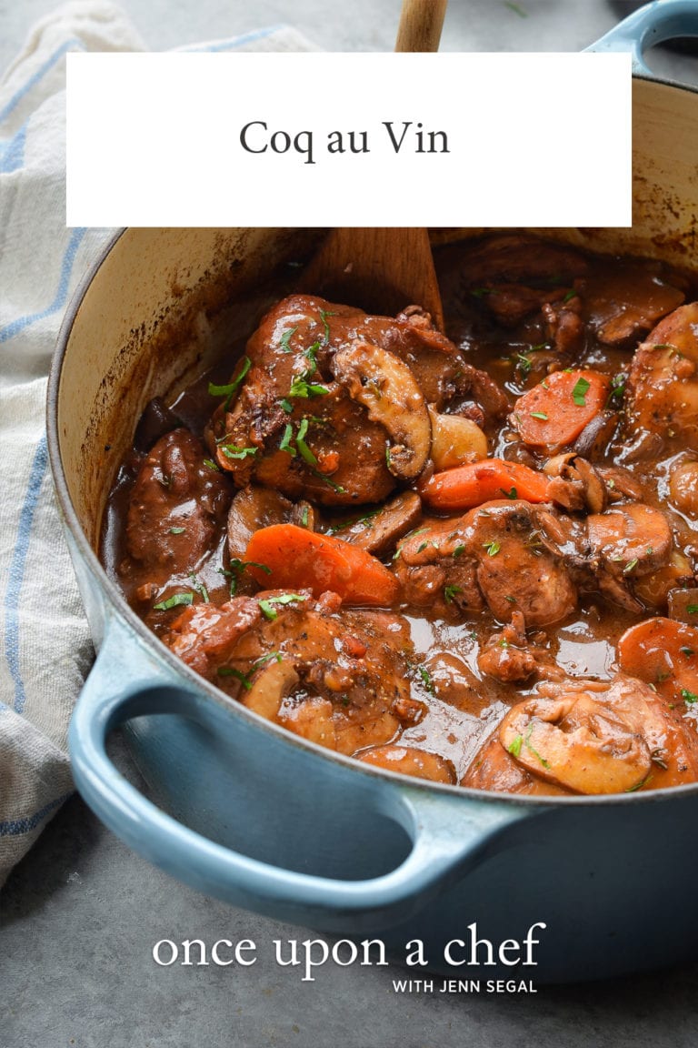 Coq au Vin Recipe – Classic French Chicken in Red Wine Sauce
