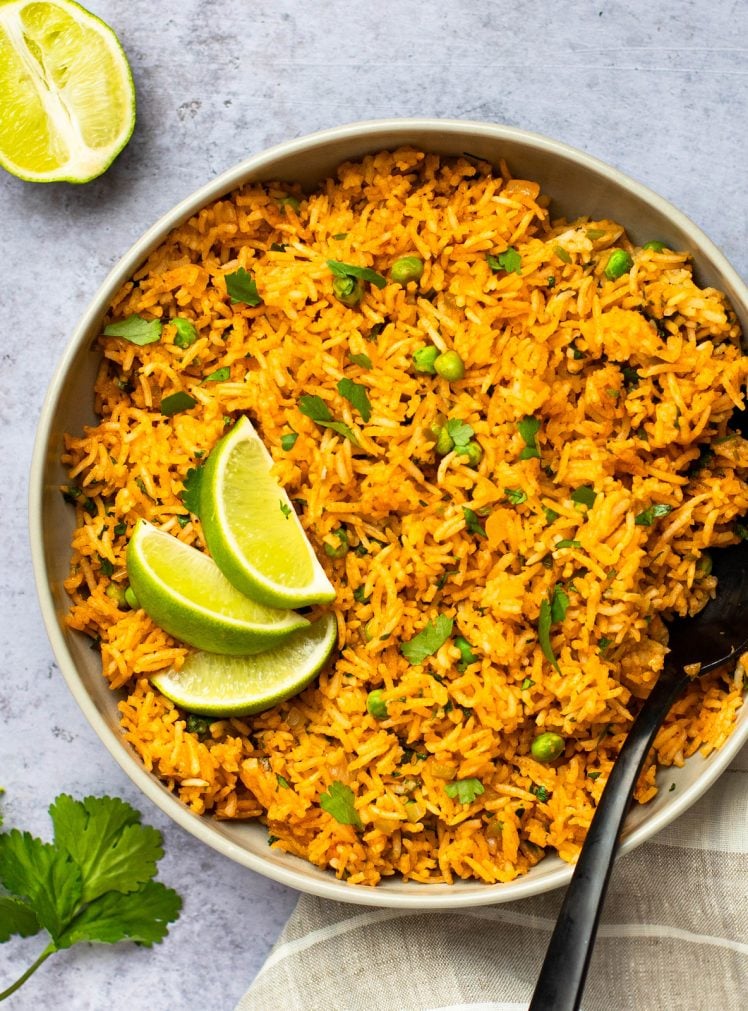 Easy Cilantro Lime Rice (Chipotle Copycat)