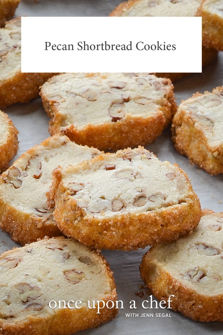 Pecan Shortbread Cookies - Once Upon a Chef