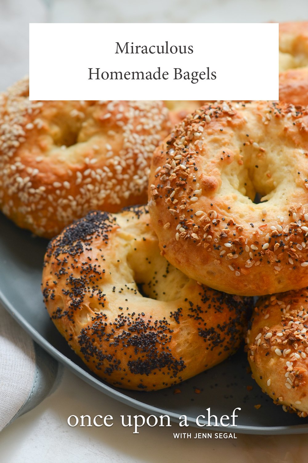 Miraculous Homemade Bagel Recipe - Once Upon a Chef