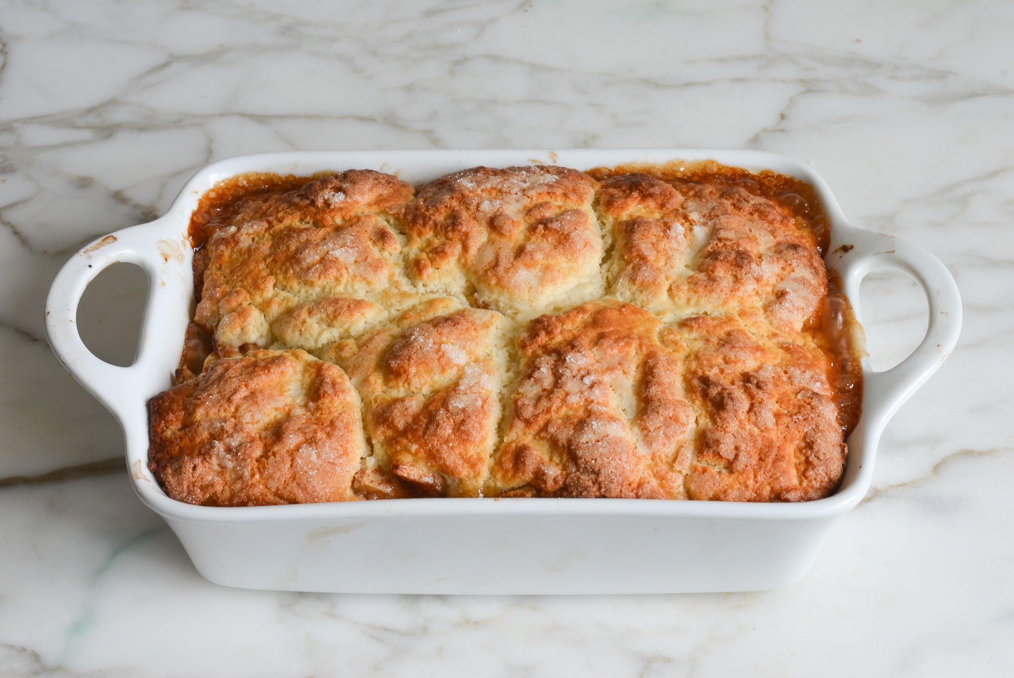 Easy Apple Cobbler Recipe with Biscuit Topping