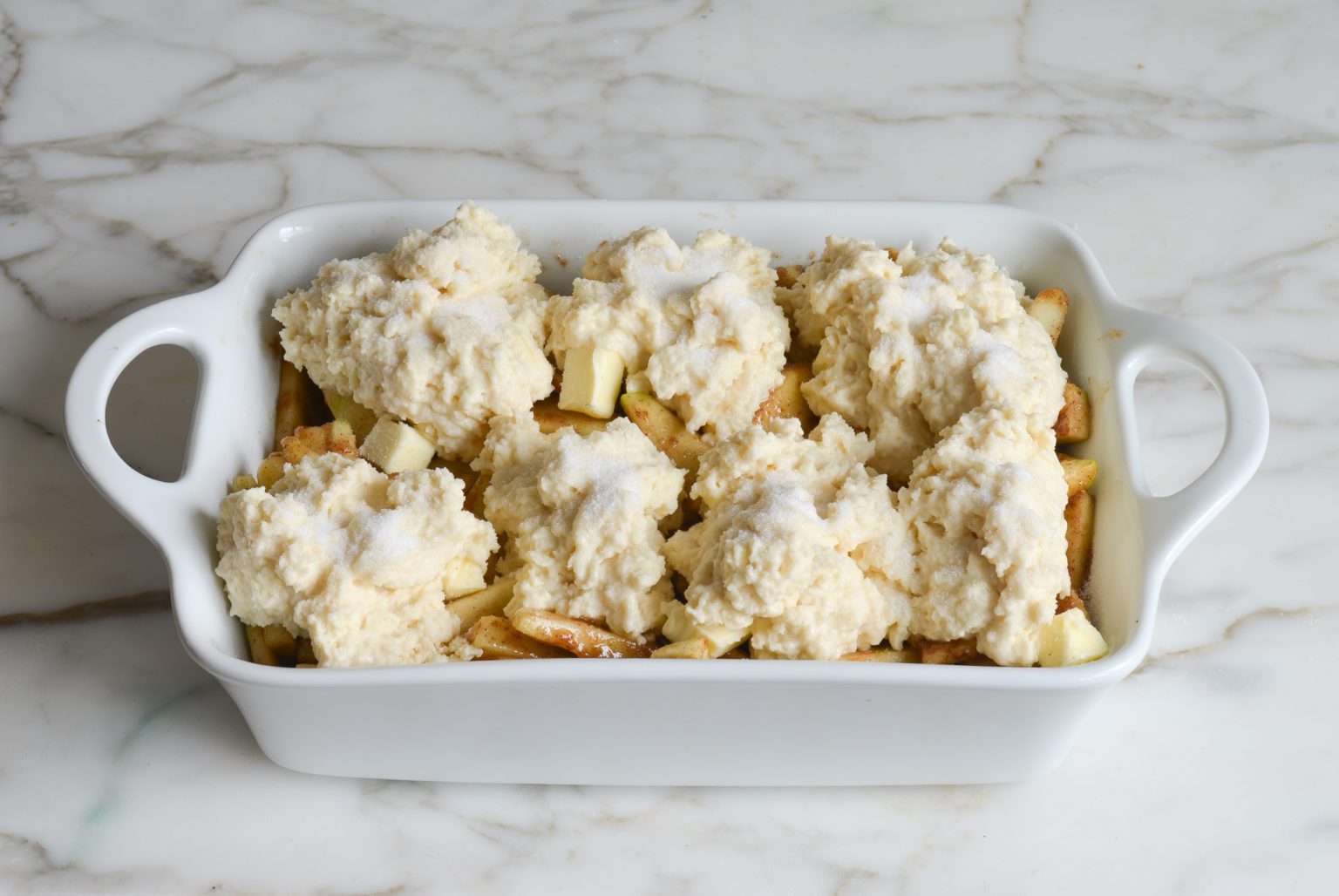 Easy Apple Cobbler Recipe with Biscuit Topping