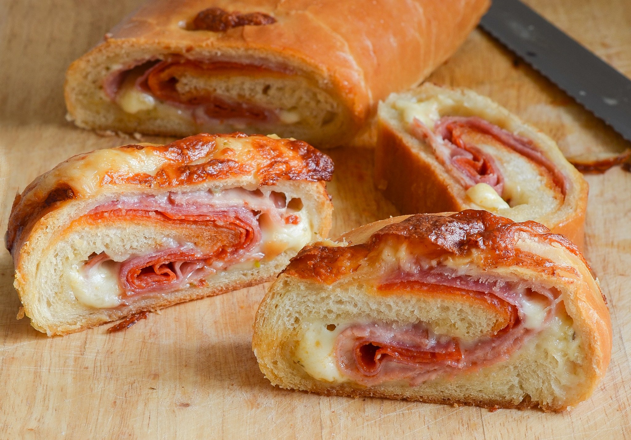 Best Homemade Stromboli Recipe (Video)