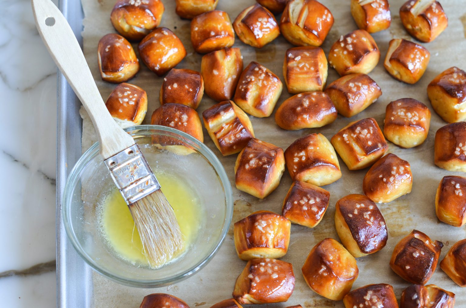 Pretzel Bites - Once Upon a Chef