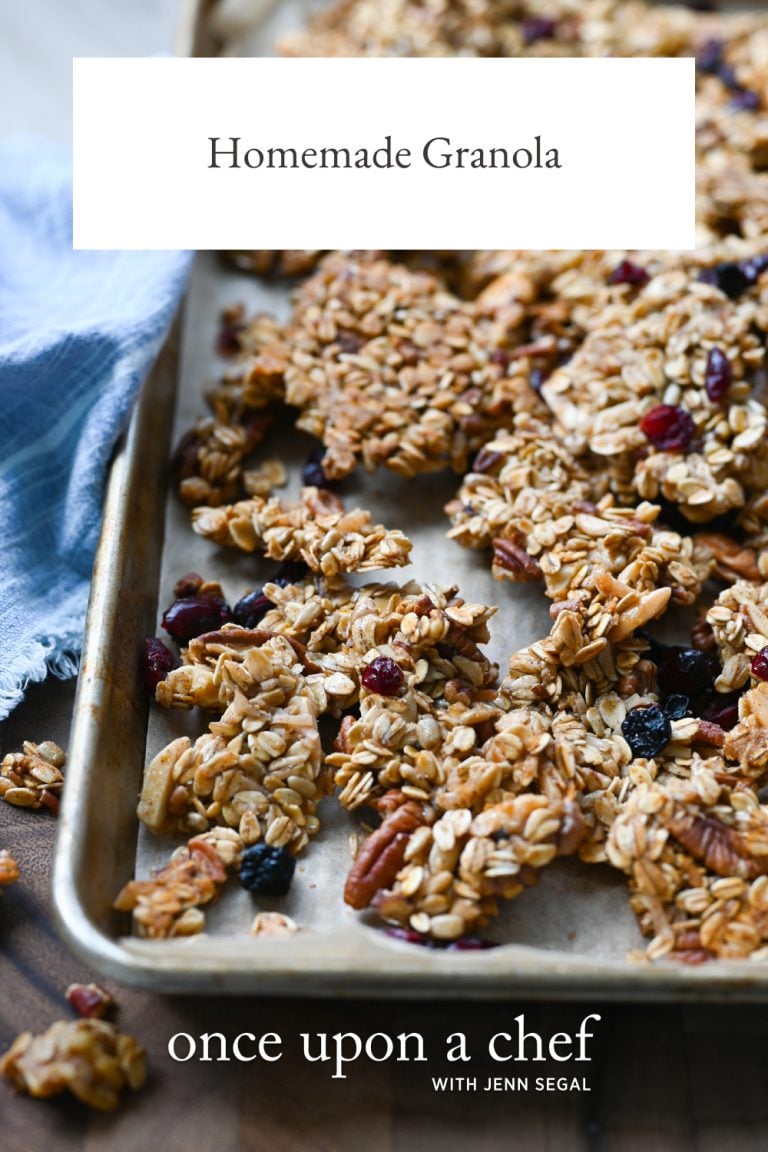 Homemade Granola Recipe (Easy & Full of Big Clusters!)