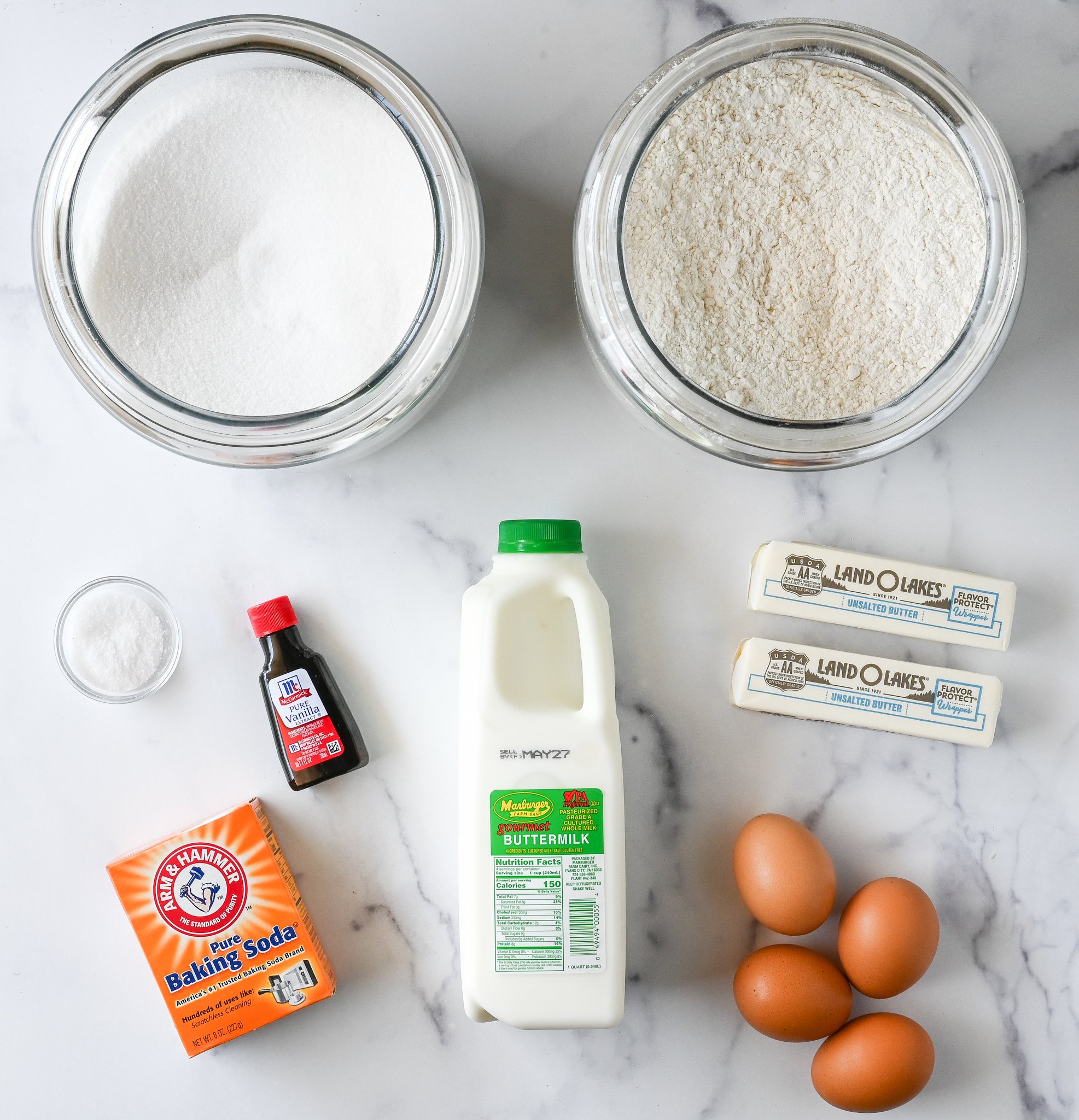 The Best Yellow Cake Recipe with Chocolate Buttercream