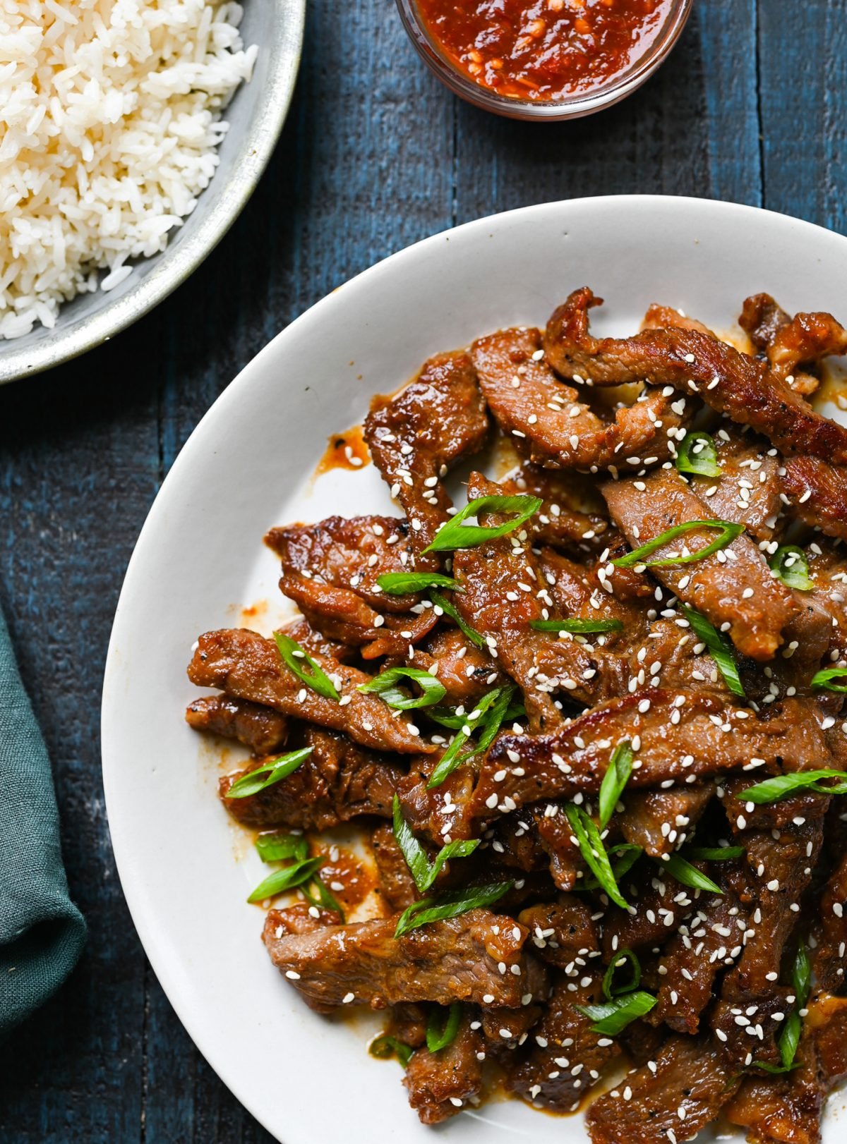 Mongolian Beef - Once Upon a Chef
