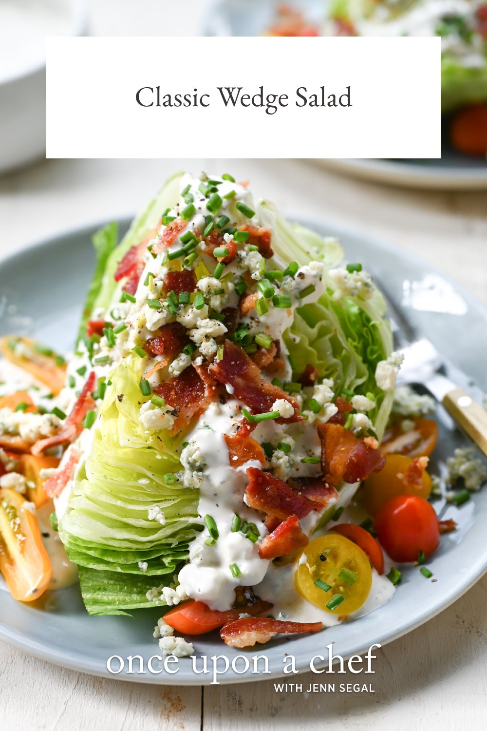 Classic Wedge Salad with Blue Cheese Dressing