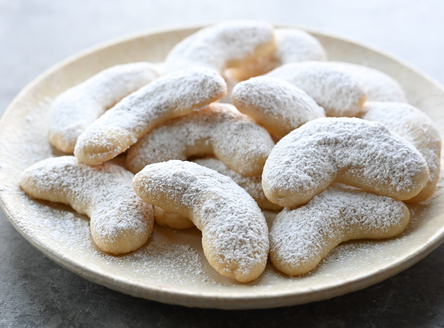 Viennese Crescent Cookies - Once Upon a Chef