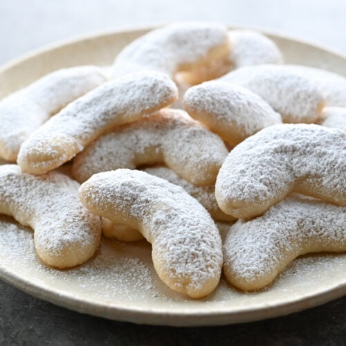 Viennese Crescent Cookies - Once Upon a Chef