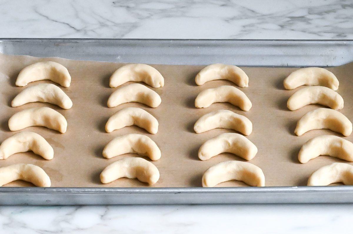 Viennese Crescent Cookies - Once Upon a Chef