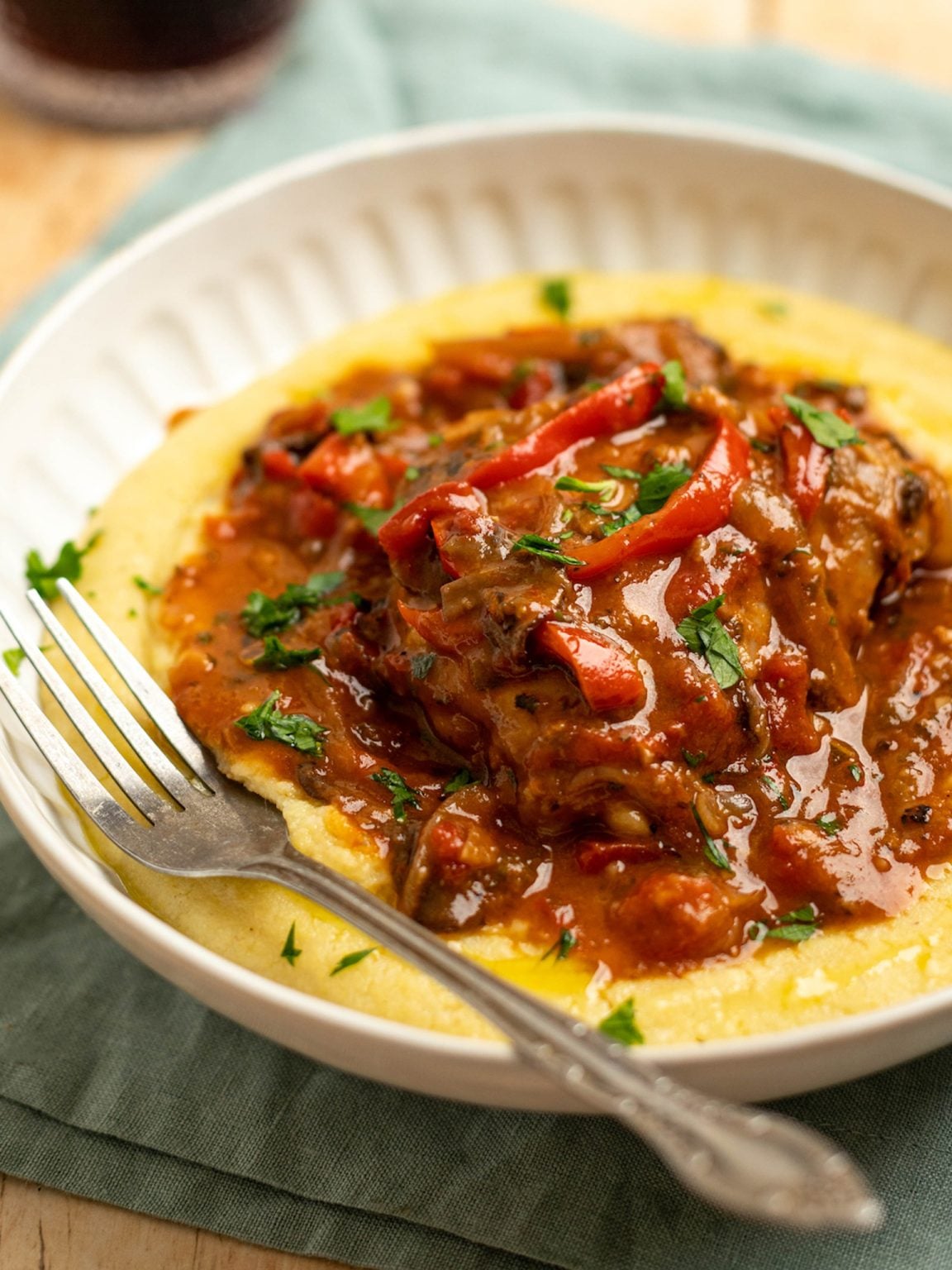 Authentic Chicken Cacciatore (Italian Hunter-Style Chicken)