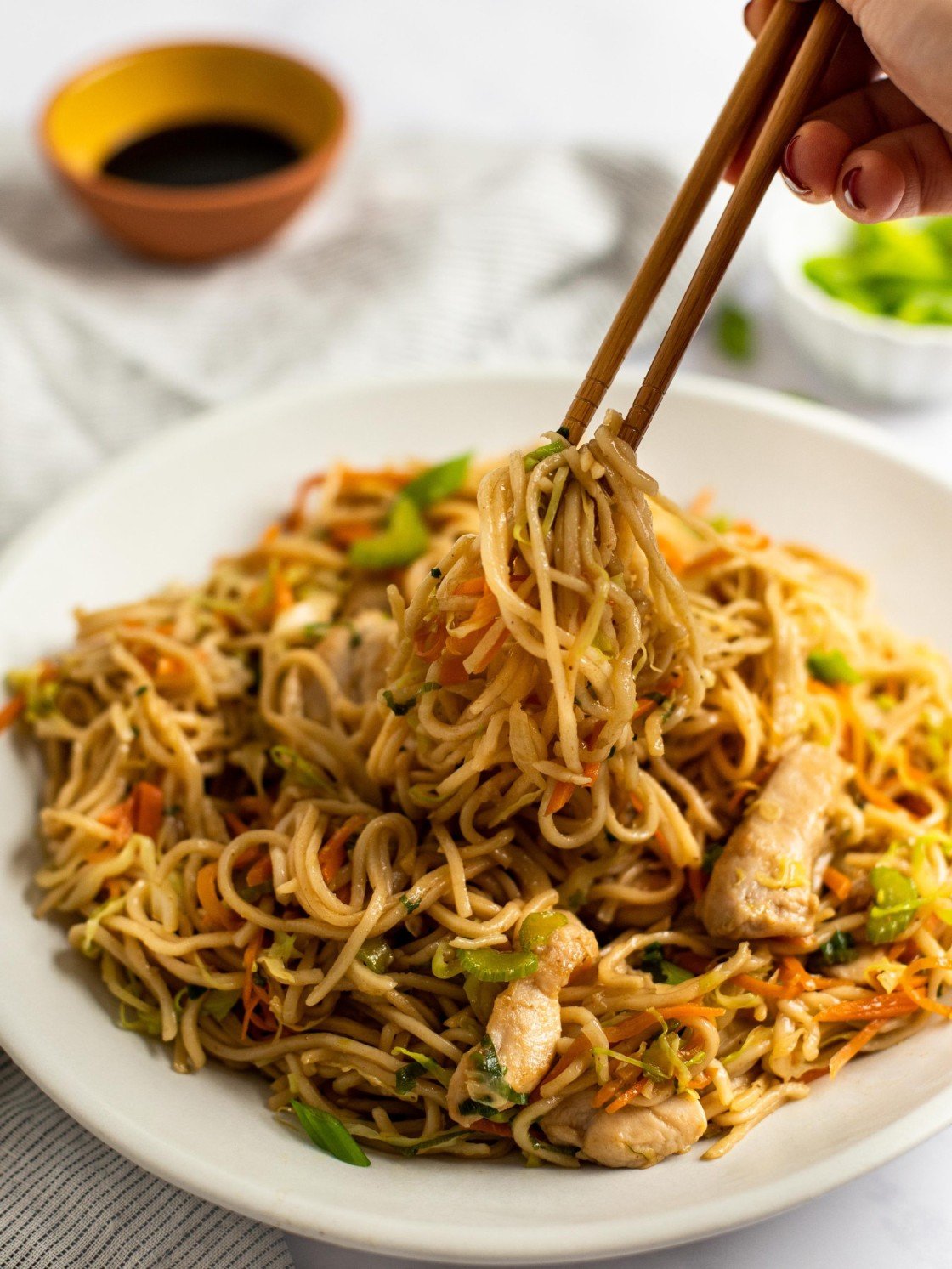 Quick & Easy Chicken Chow Mein