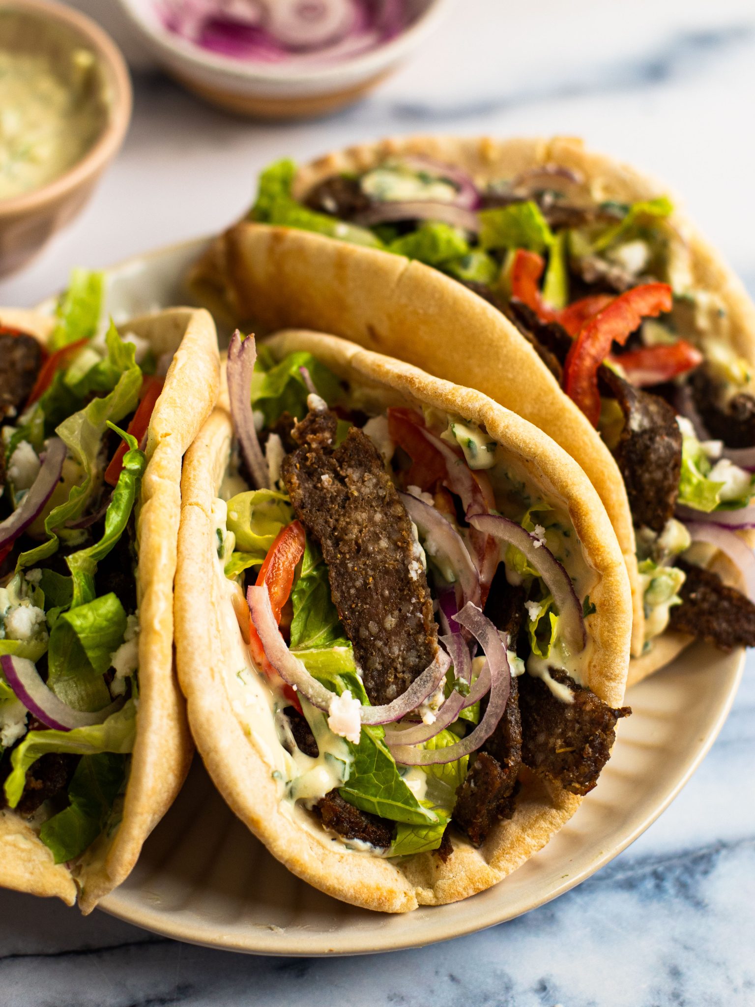 Homemade Greek Gyros (Easy & Flavorful)