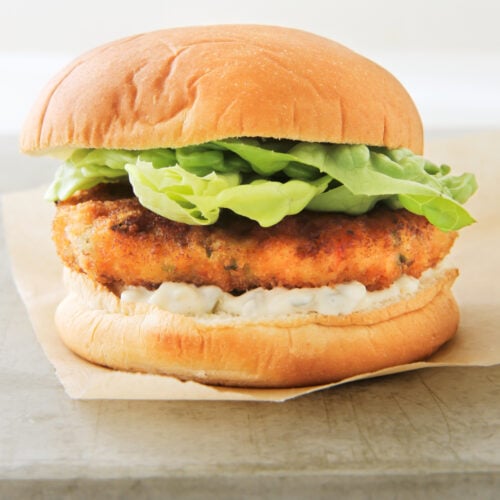Crispy Southern Shrimp Burgers - Once Upon a Chef