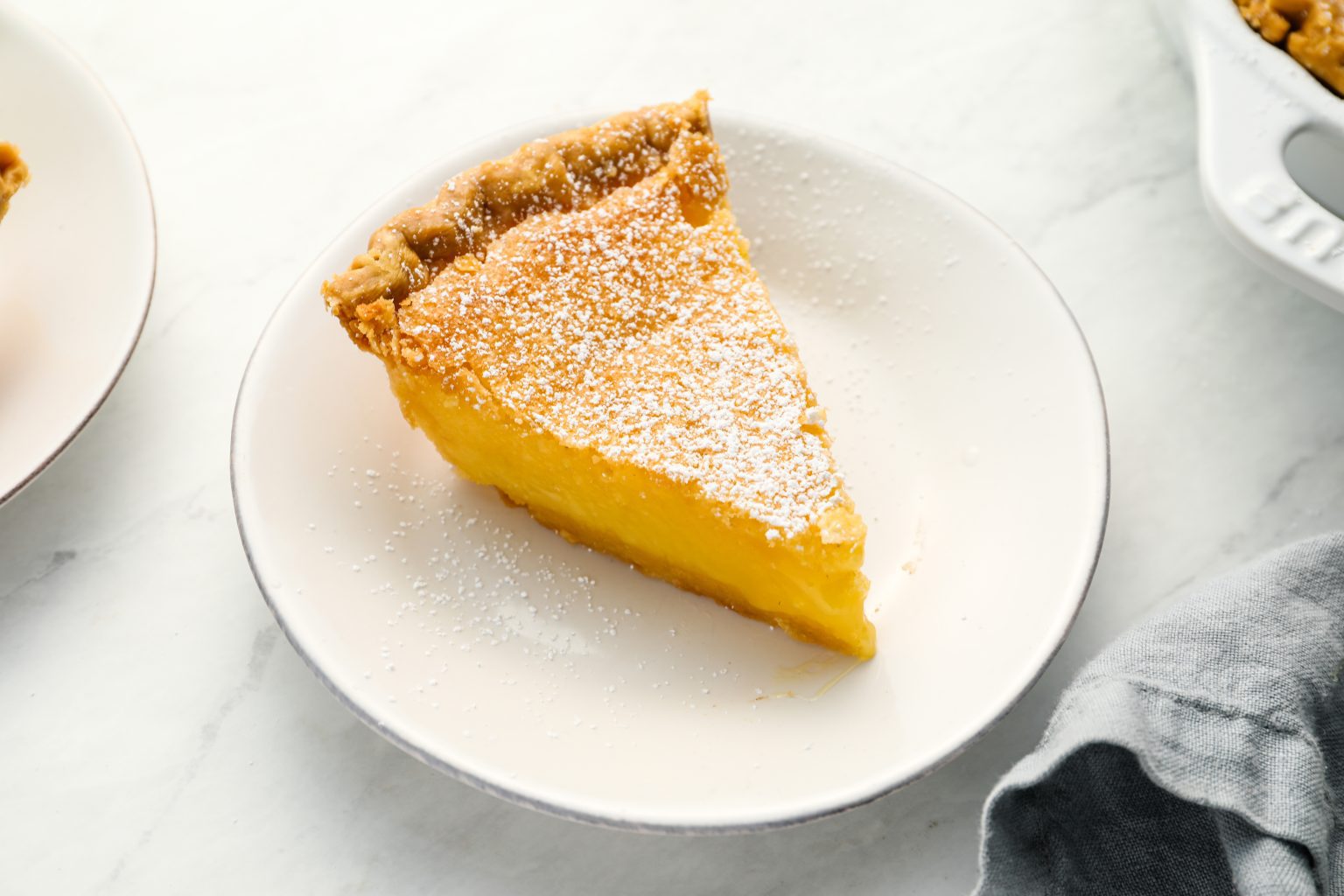 Classic Southern Chess Pie - Once Upon a Chef
