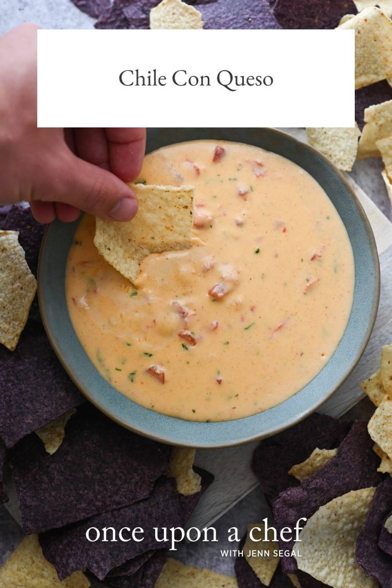 Chile Con Queso - Once Upon a Chef