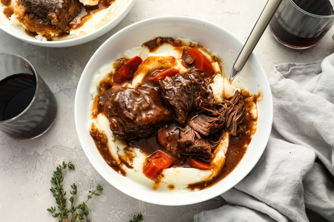 Red Wine Braised Short Ribs (Classic Comfort Food Recipe)