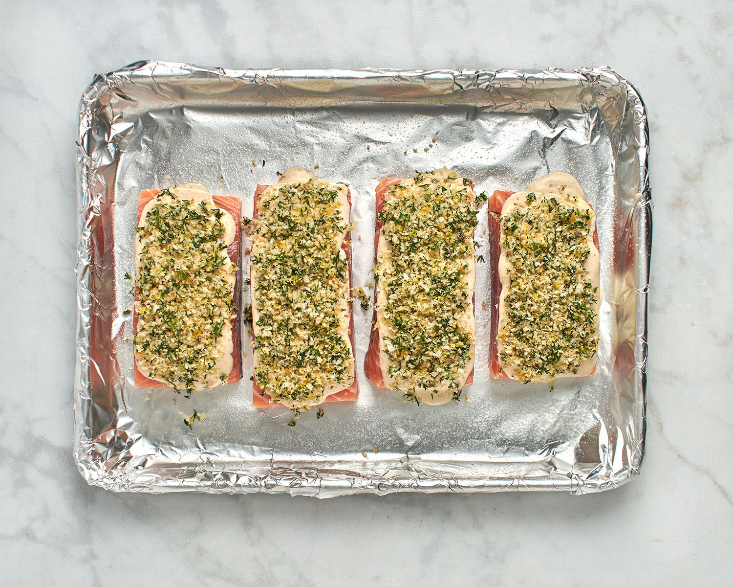Baked Salmon with Panko-Dill Crust - Once Upon a Chef