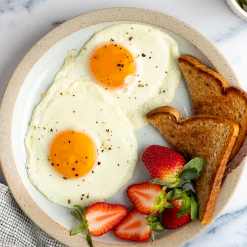 Sunny Side Up Eggs - Once Upon a Chef
