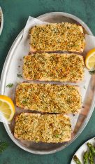 Baked Salmon with Panko-Dill Crust - Once Upon a Chef
