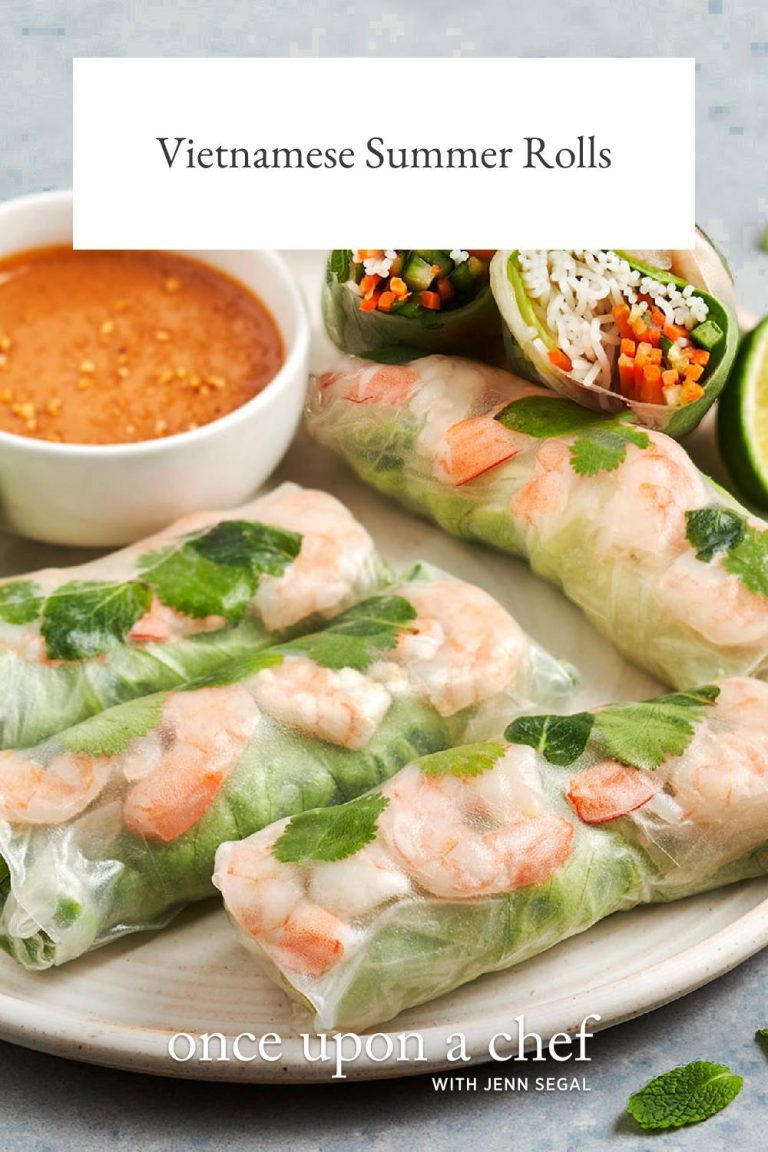 Vietnamese Summer Rolls - Once Upon a Chef