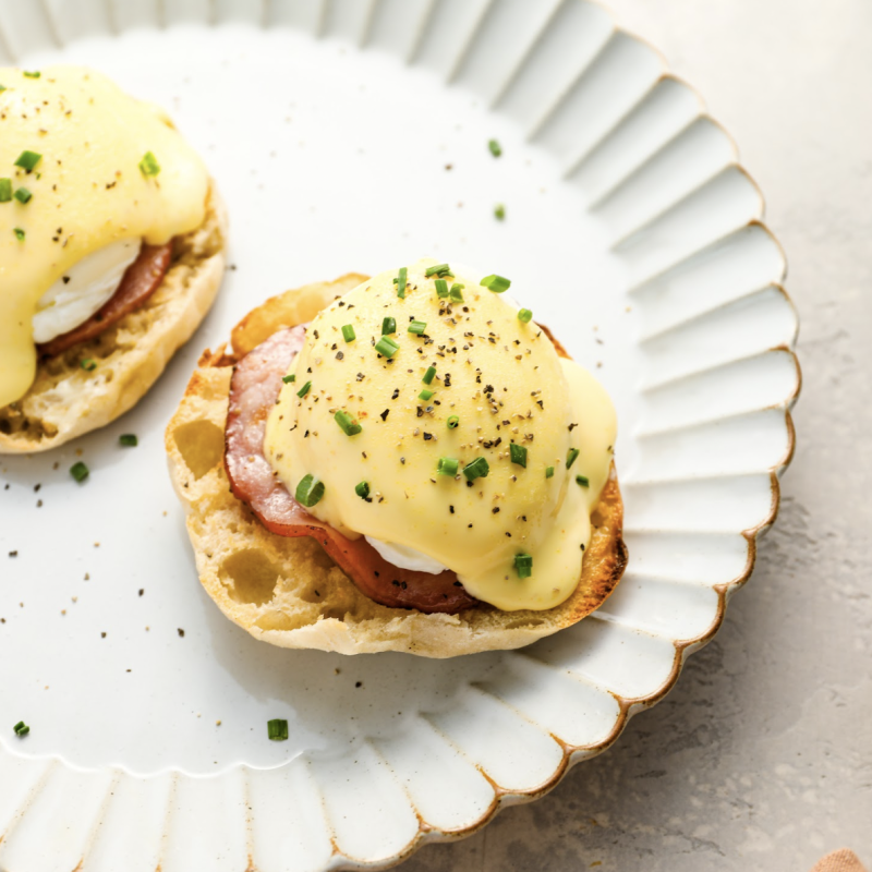 Classic Eggs Benedict with Foolproof Hollandaise - Once Upon a Chef