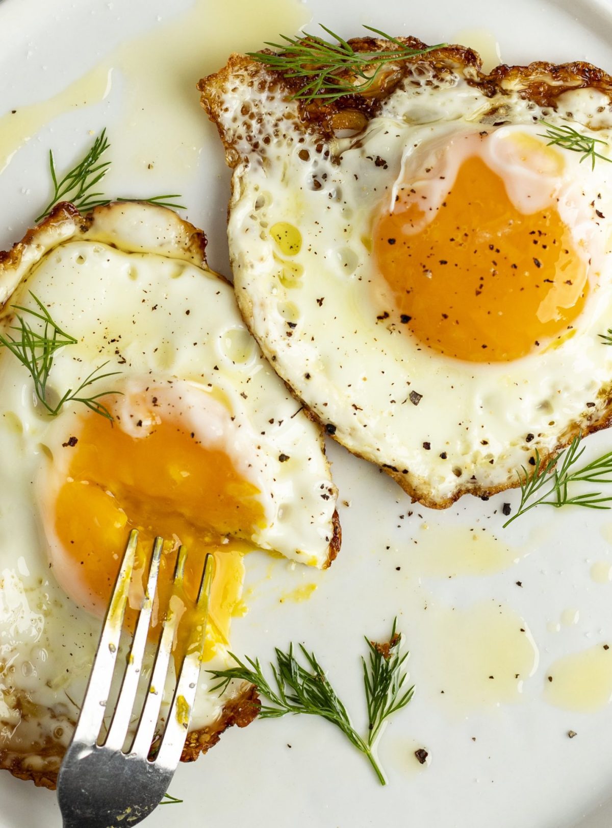 Sunny Side Up Eggs - Once Upon a Chef