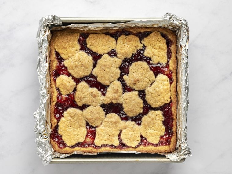 Raspberry Jam Bars - Once Upon a Chef