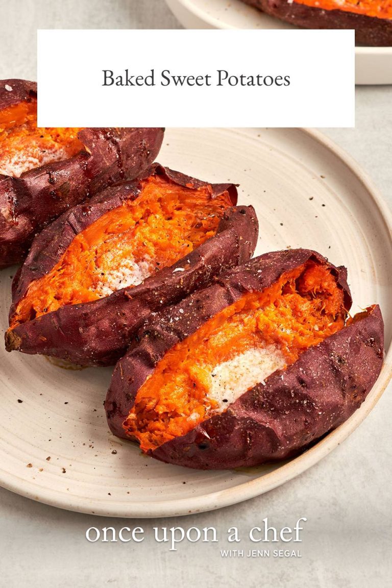Baked Sweet Potatoes - Once Upon a Chef