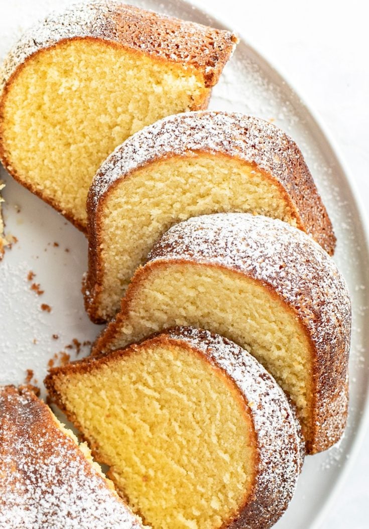 Old-Fashioned Pound Cake Recipe - Moist & Buttery