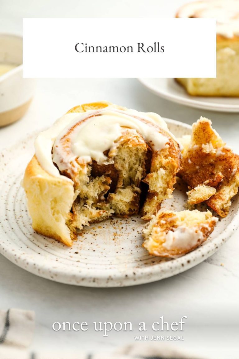 Homemade Cinnamon Rolls (Video) - Once Upon a Chef