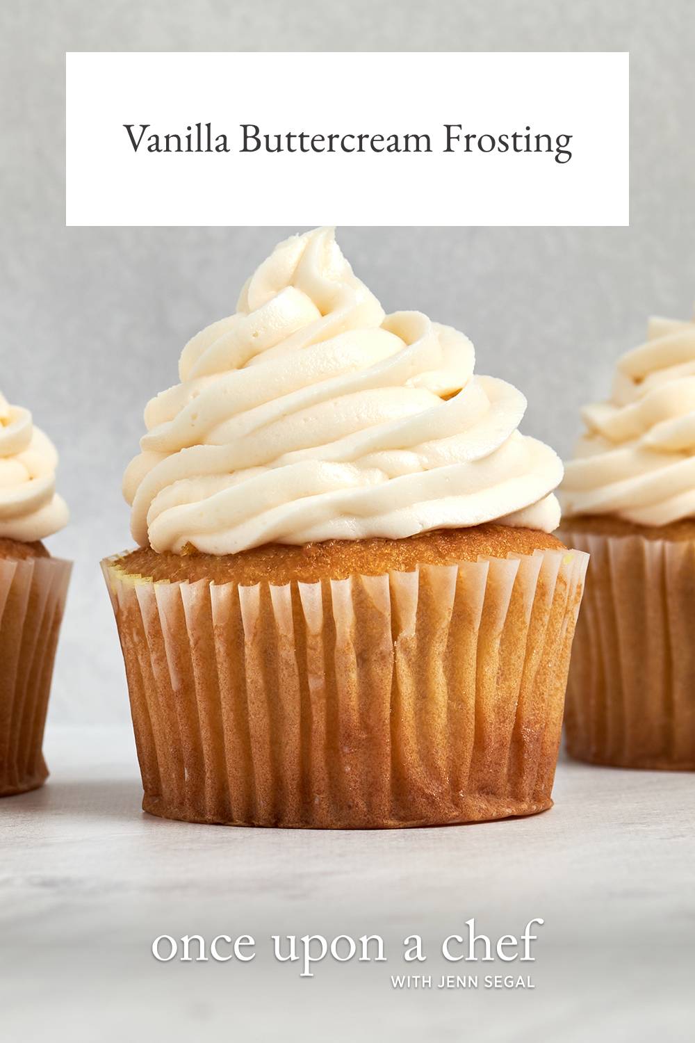 Vanilla Buttercream Frosting - Once Upon a Chef