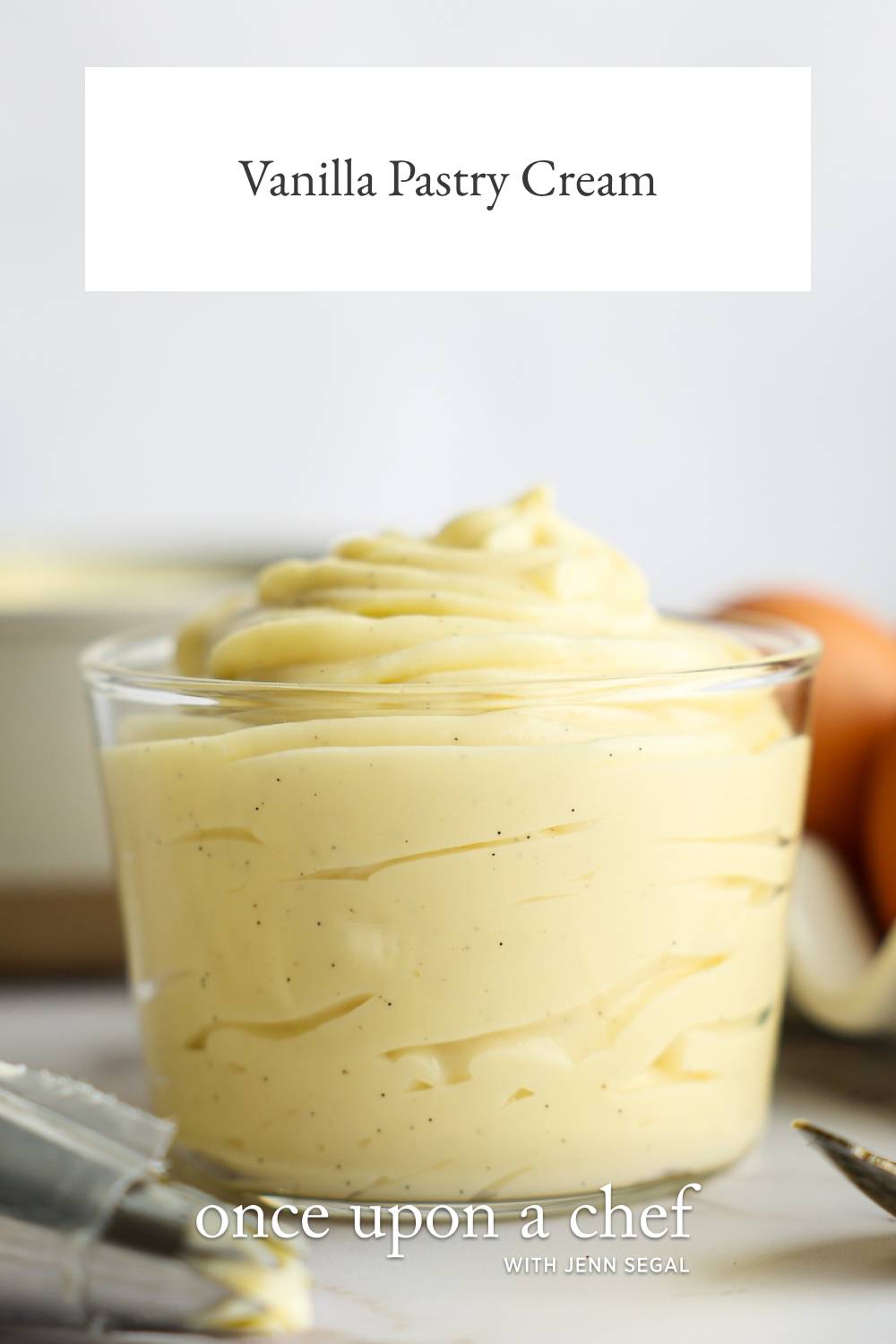 Vanilla Pastry Cream (Classic Crème Pâtissière)