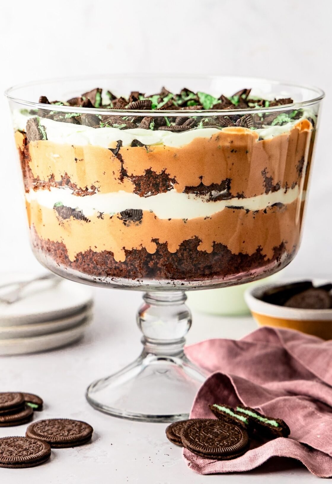 Chocolate Mint Trifle - Easy, Crowd-Pleasing Dessert